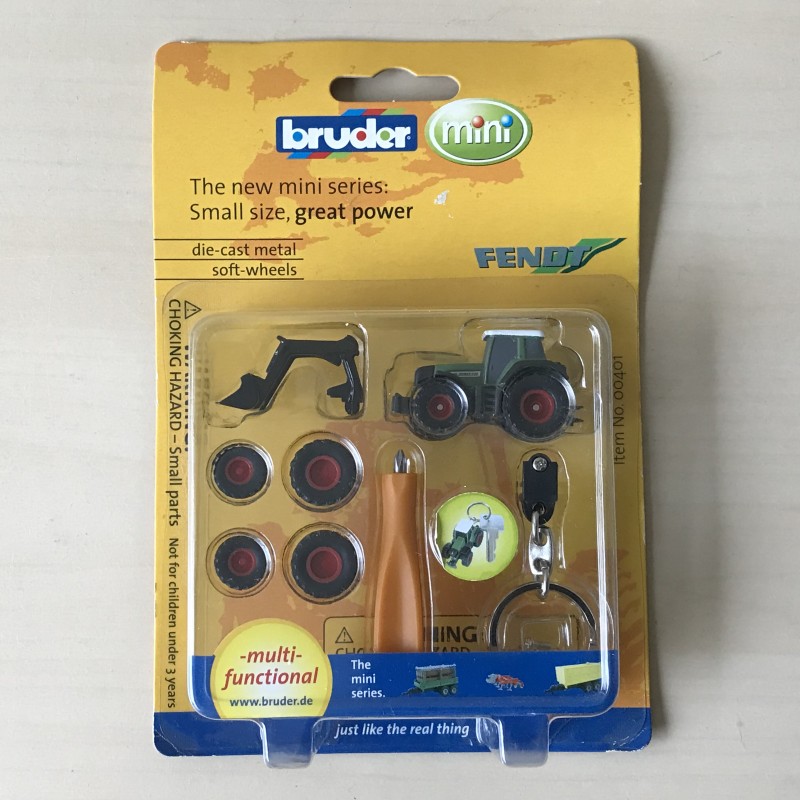 Bruder sleutelhanger : Nieuw. John Deere mini series