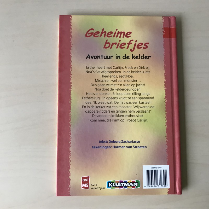 Geheime briefjes : Avontuur in de kelder