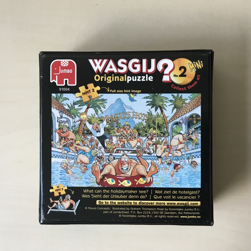 Mini Wasgij : nummer 2. 54 stukjes