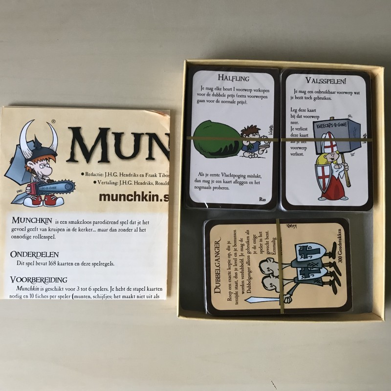 Munchkin. Dood de monsters. Ongebruikt