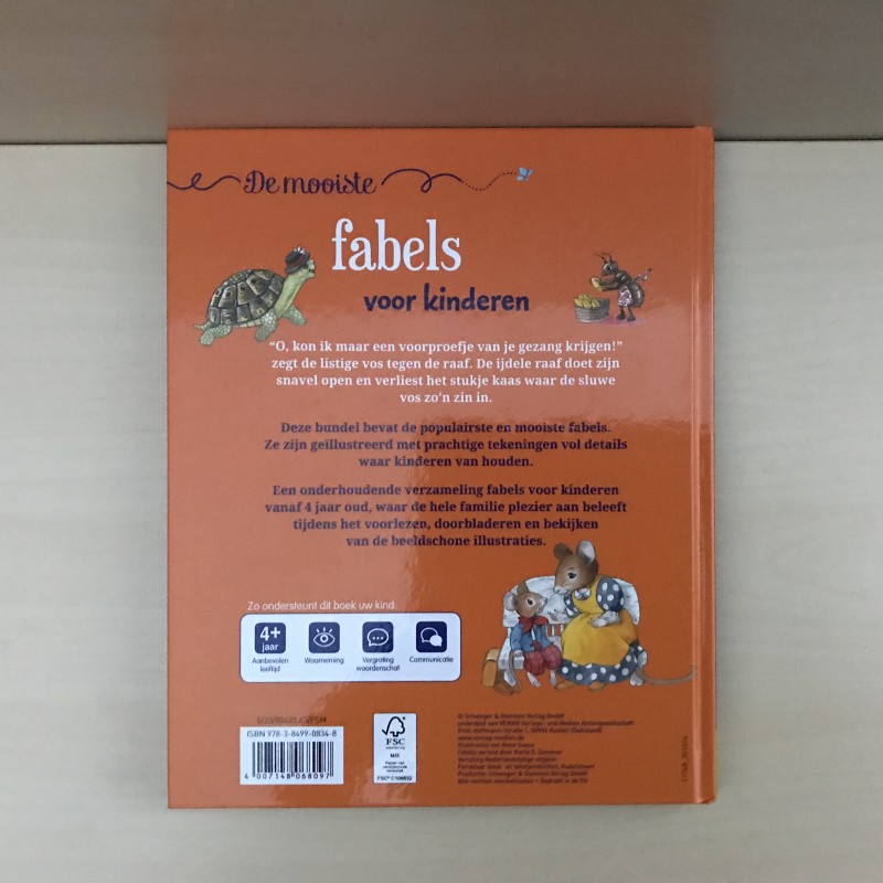 De mooiste fabels voor kinderen.