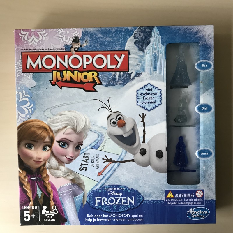 Monopoly : Monopoly Junior. Frozen.