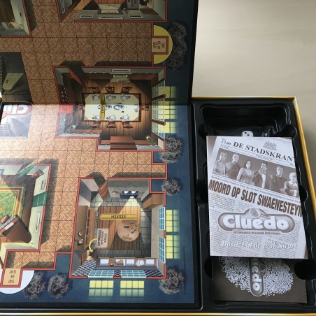 Cluedo: Het gevaarlijk spannende detectivespel.
