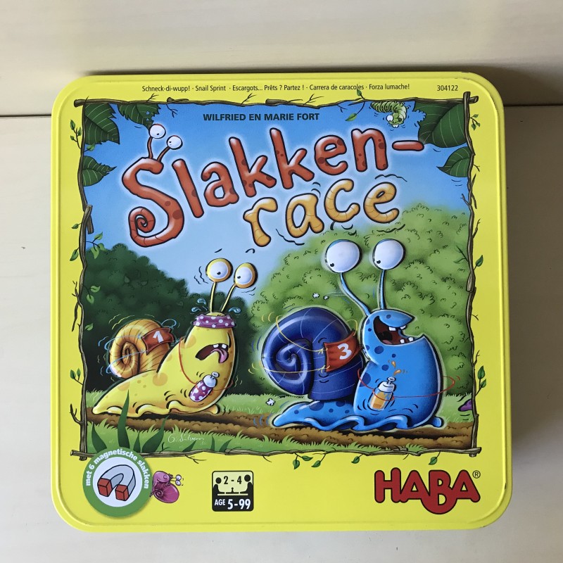 Slakkenrace ( in blikken trommel)