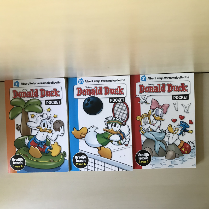 Donald Duck : Albert Heijn. 1, 2, 3 van 4.