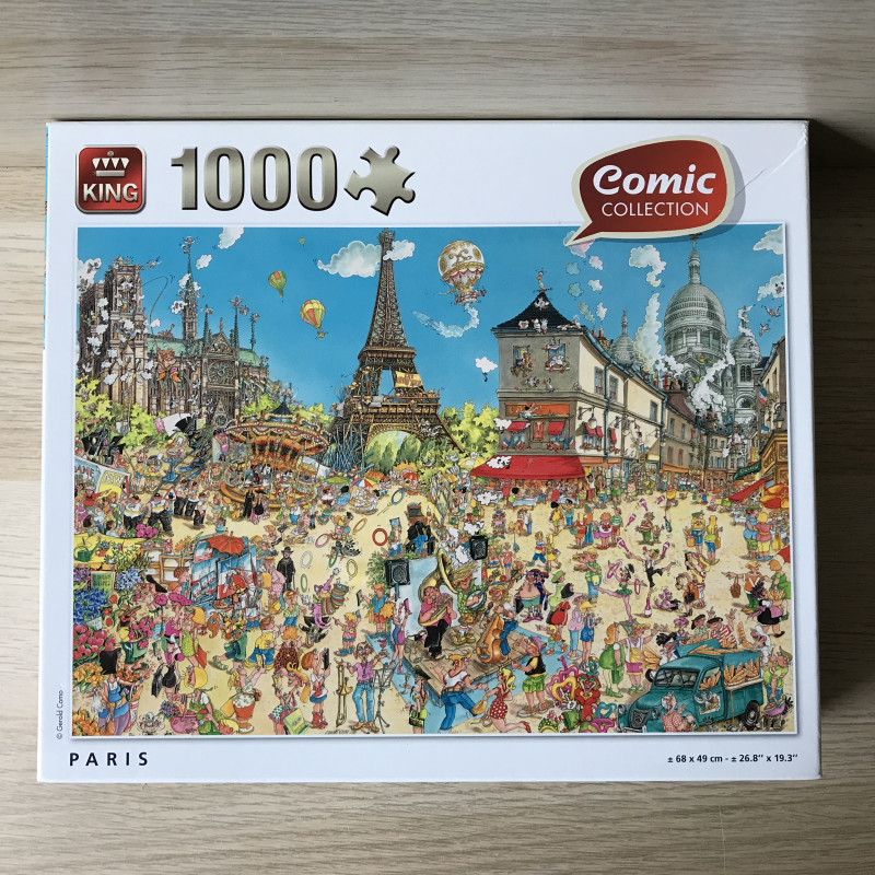 Comic collection: 1000 stukjes. Parijs/Paris.