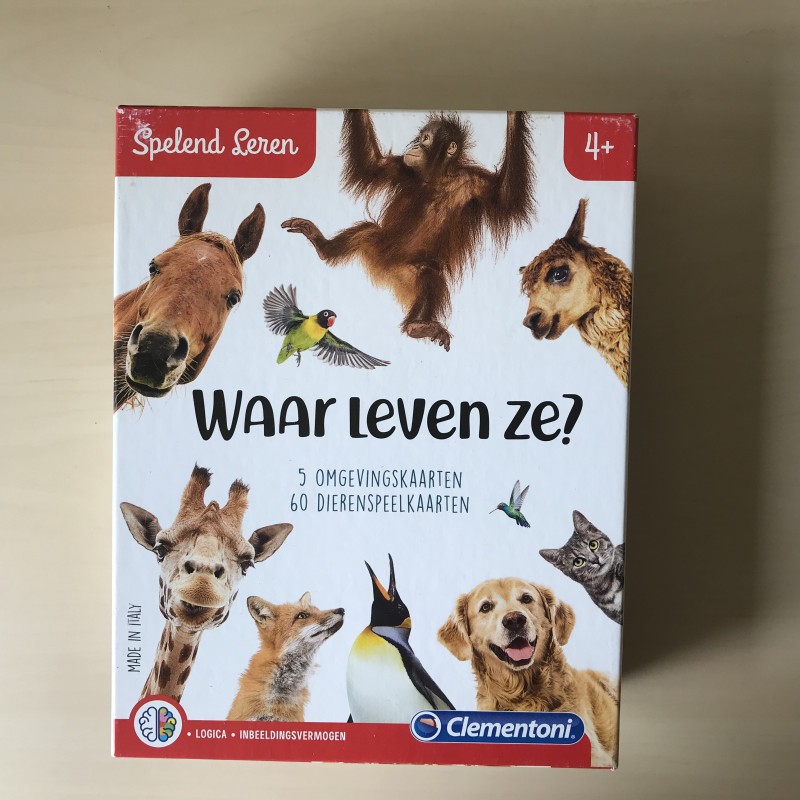 Spelend leren : Waar leven ze?