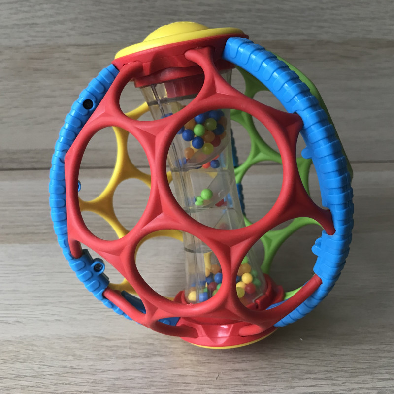 Bam Bam rubber bal met ratel