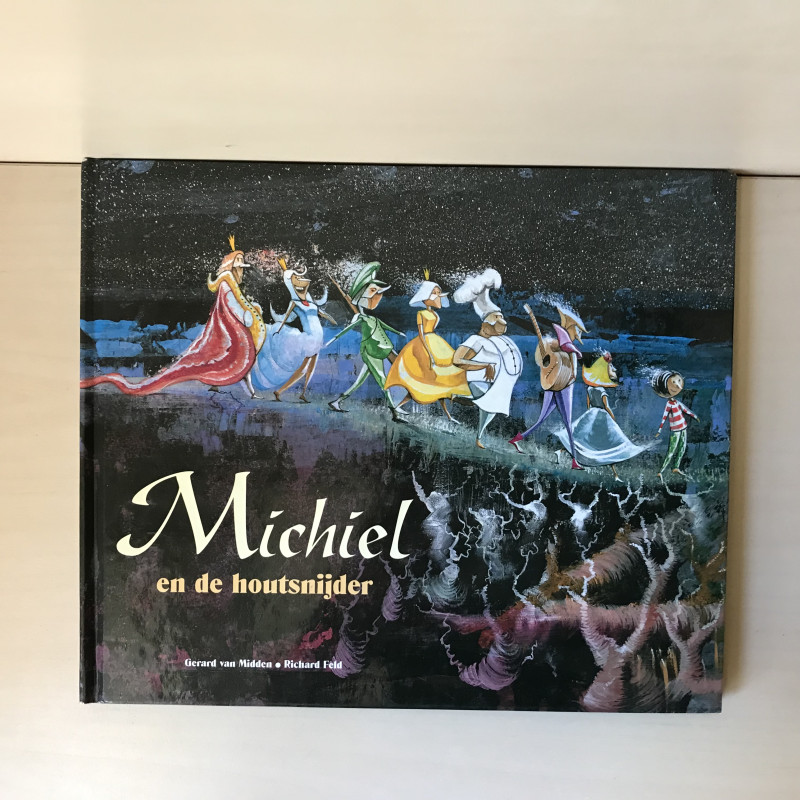 Michiel en de houtsnijder.