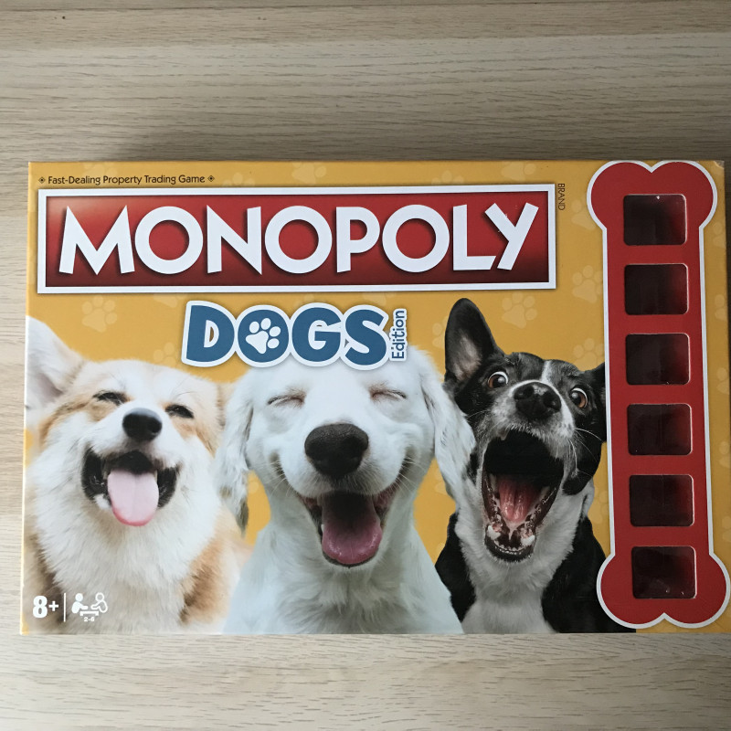 Monopoly dogs edition. Engelstalig.
