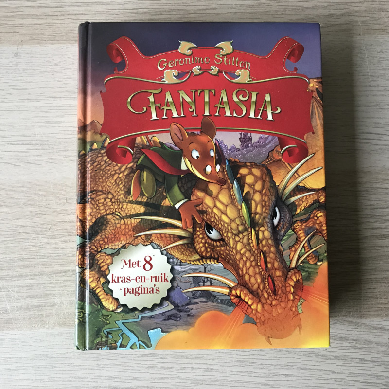 Geronimo Stilton: Fantasia met 8 kras-en-ruik pagina’s