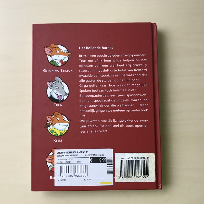Geronimo Stilton : Het hollende harnas (45)