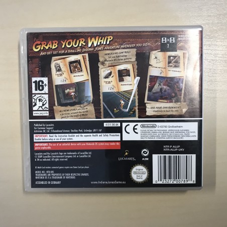 Nintendo DS : Indiana Jones and the staf of kings.