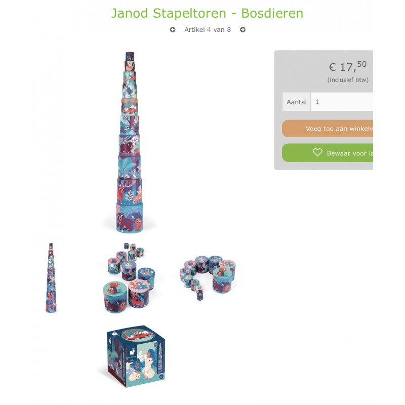 Janod : Stapeltoren De magische boom.